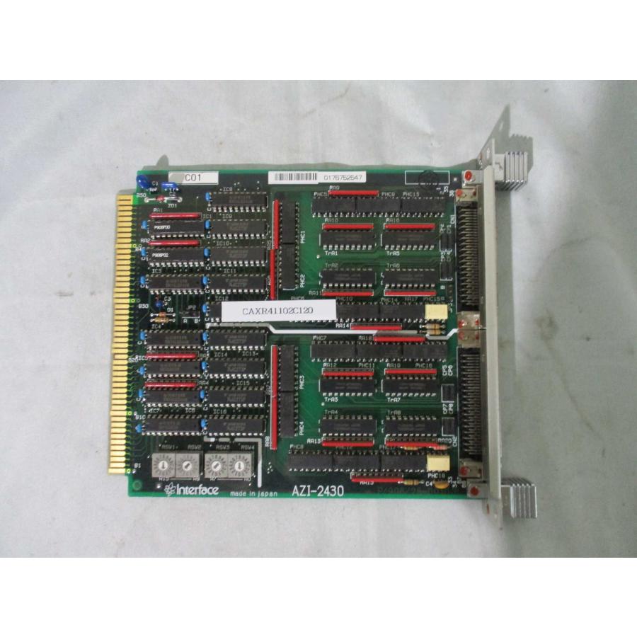 中古 Interface AZI-2430 PCB Board(CAXR41102C120) : growdetrading Yahoo!ショップ - 通販 - Yahoo!ショッピング