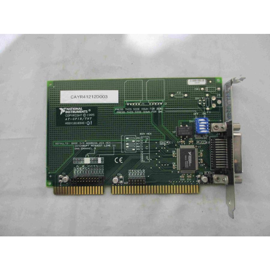 中古NATIONAL INSTRUMENTS AT-GPIB/TNT ASSY181830E-01(CAYR41212D003) : cayr41212d003 : growdetrading ...
