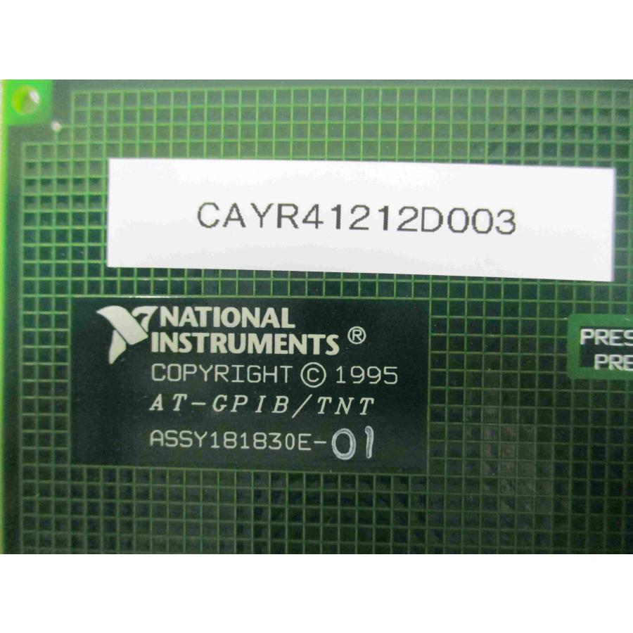 中古NATIONAL INSTRUMENTS AT-GPIB/TNT ASSY181830E-01(CAYR41212D003 ...