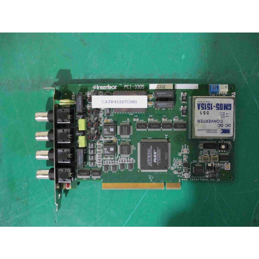 中古 INTERFACE PCI-3305 12ビット2点メモリ内蔵高速DA変換ボード(CAZR41227C081) : growdetrading Yahoo!ショップ - 通販 ...
