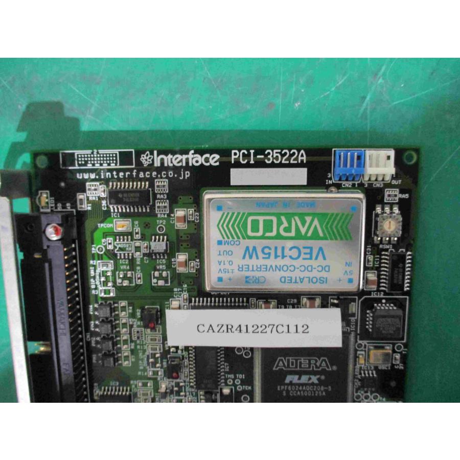 中古 INTERFACE PCI-3522A インターフェースモジュール(CAZR41227C112) : growdetrading Yahoo!ショップ - 通販 - Yahoo!ショッピング