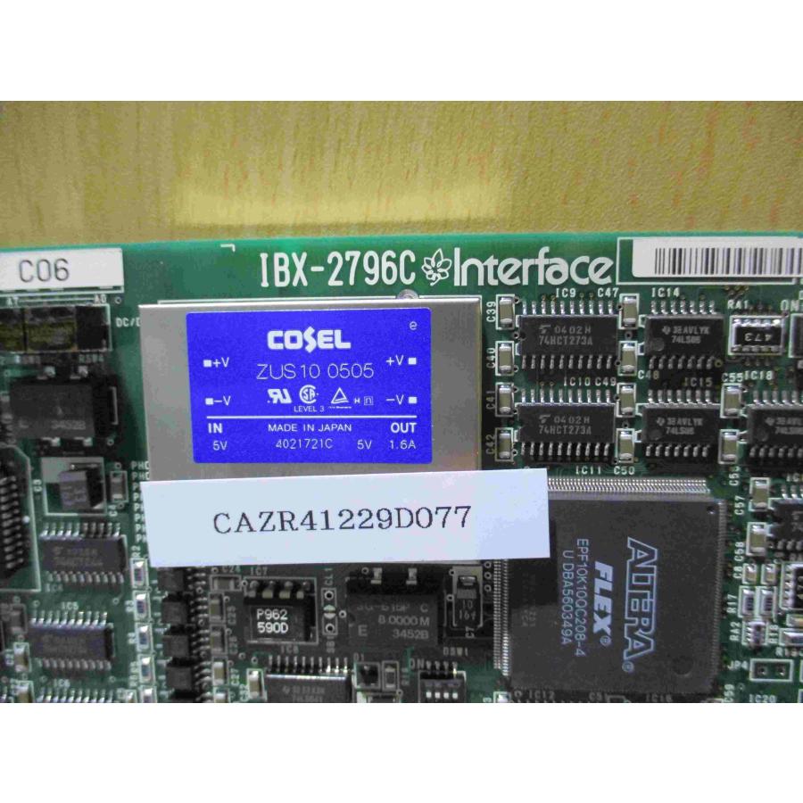 中古 Interface BOARD IBX-2796C(CAZR41229D077) :CAZR41229D077:growdetrading Yahoo!ショップ - 通販 - Yahoo ...