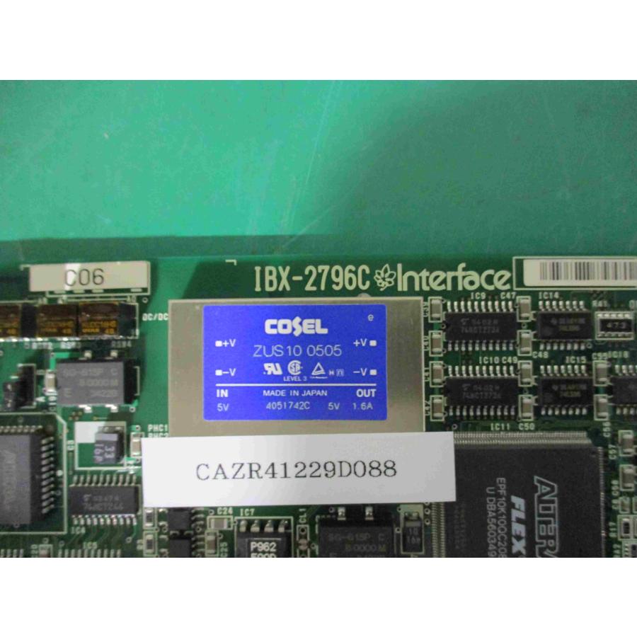 中古 Interface BOARD IBX-2796C(CAZR41229D088) : growdetrading Yahoo!ショップ - 通販 - Yahoo!ショッピング