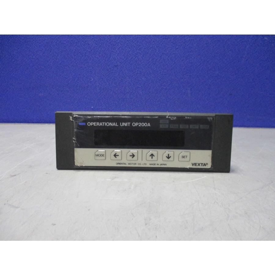 中古 ORIENTAL MOTOR OPERATIONAL UNIT OP200A (DAAR51103D065 ...