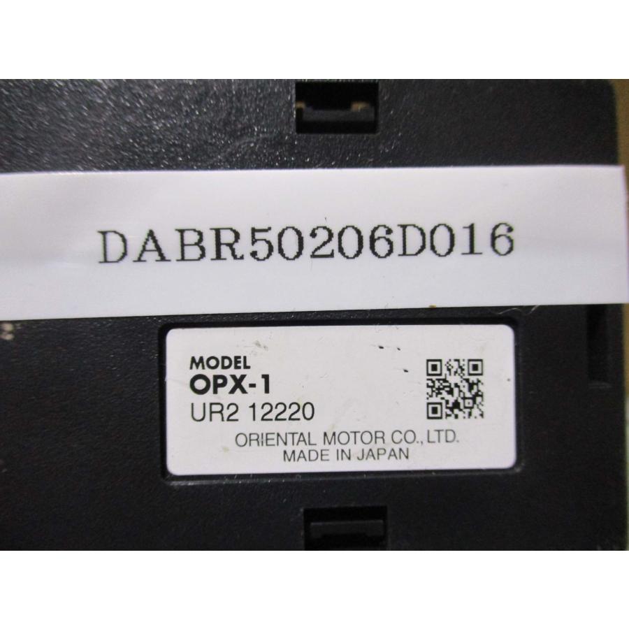 中古 ORIENTAL MOTOR OPX-1 OPERATIONAL UNIT データ設定器(DABR50206D016) : growdetrading Yahoo!ショップ - 通販 ...