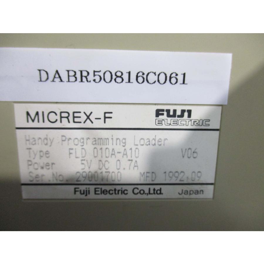 中古 FUJI MICREX-F PROGRAMMING LOADER FLD 010A-A10 プログラミング ローダ ...