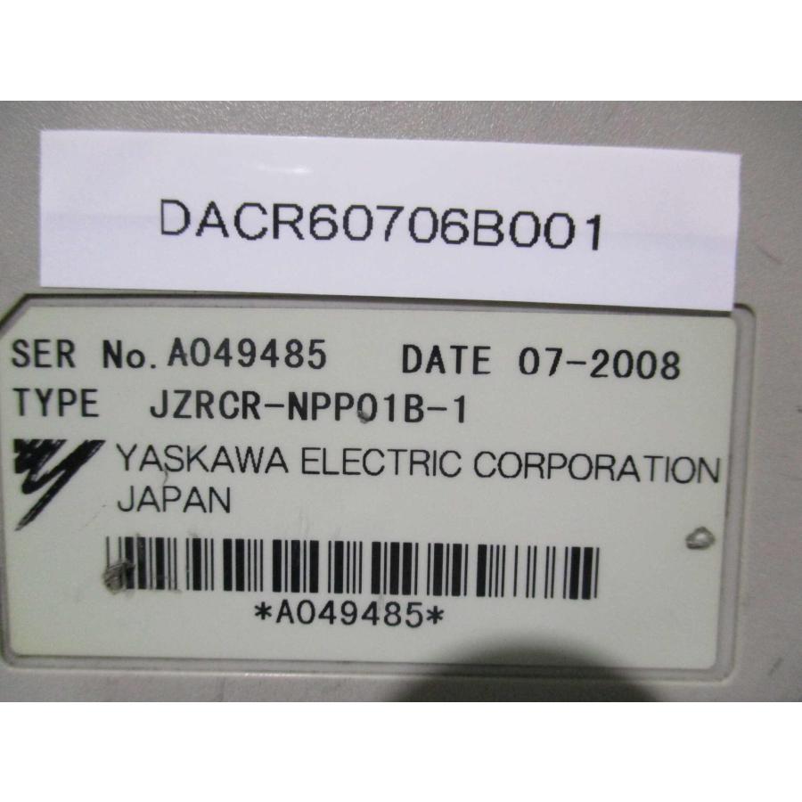 中古YASKAWA ELECTRIC JZRCR-NPP01B-1 ティーチペンダント(DACR60706B001) : growdetrading Yahoo!ショップ - 通販 ...