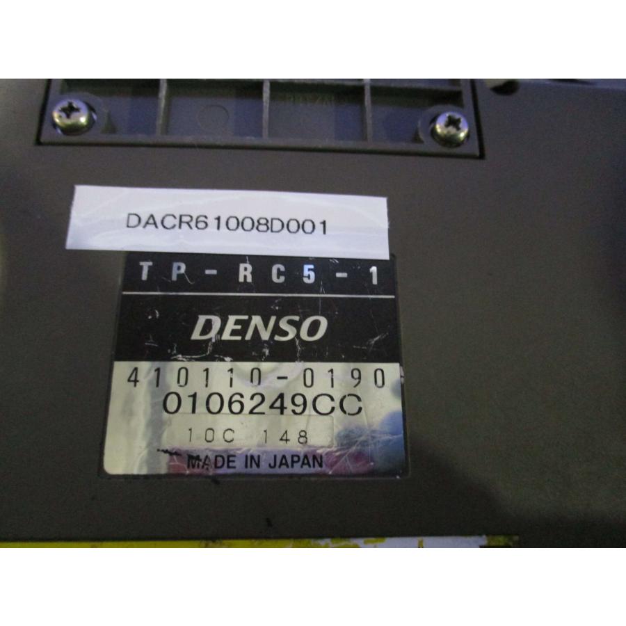中古 DENSO TP-RC5-1 産業用ロボット高機能ペンダント コントローラ (DACR61008D001) : growdetrading Yahoo!ショップ - 通販 - Yahoo ...