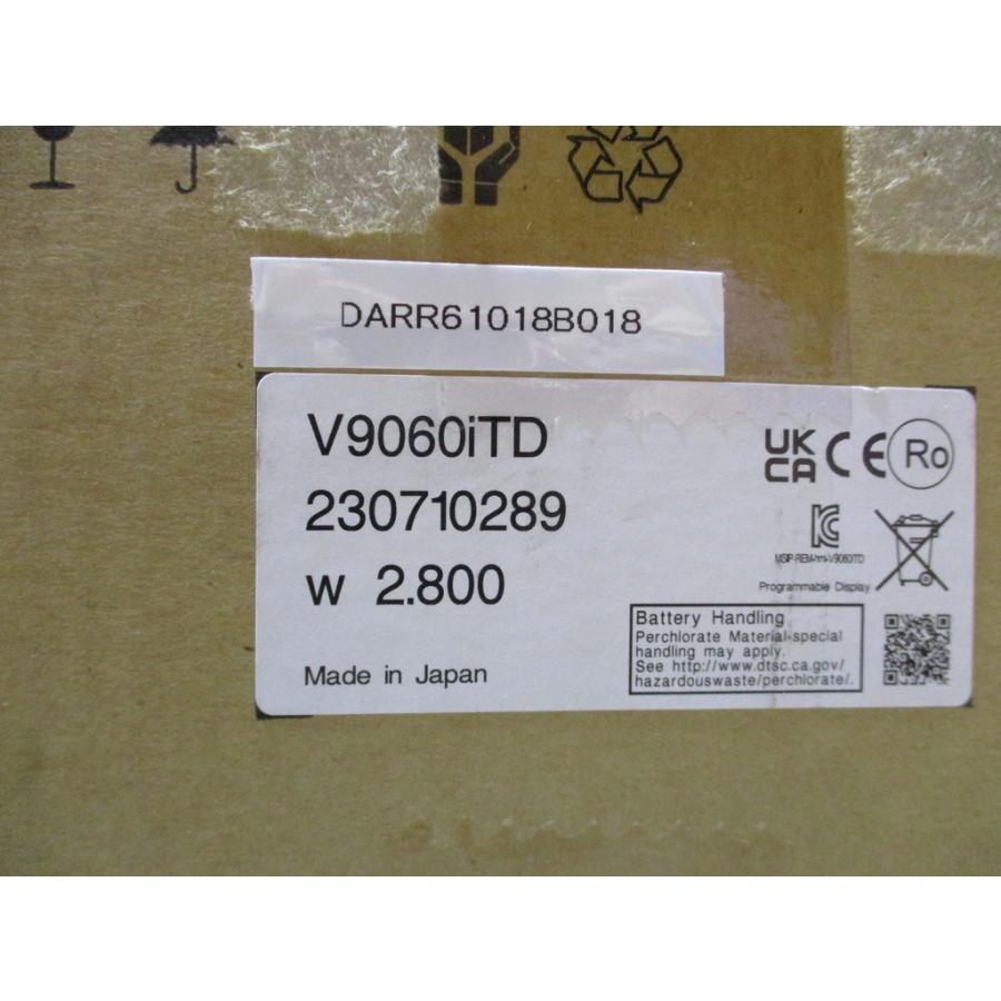 新古 FUJI V9060iTD monitouch ClasS2 24VDC 0.8A ＜通電OK> (DARR61018B018 ...