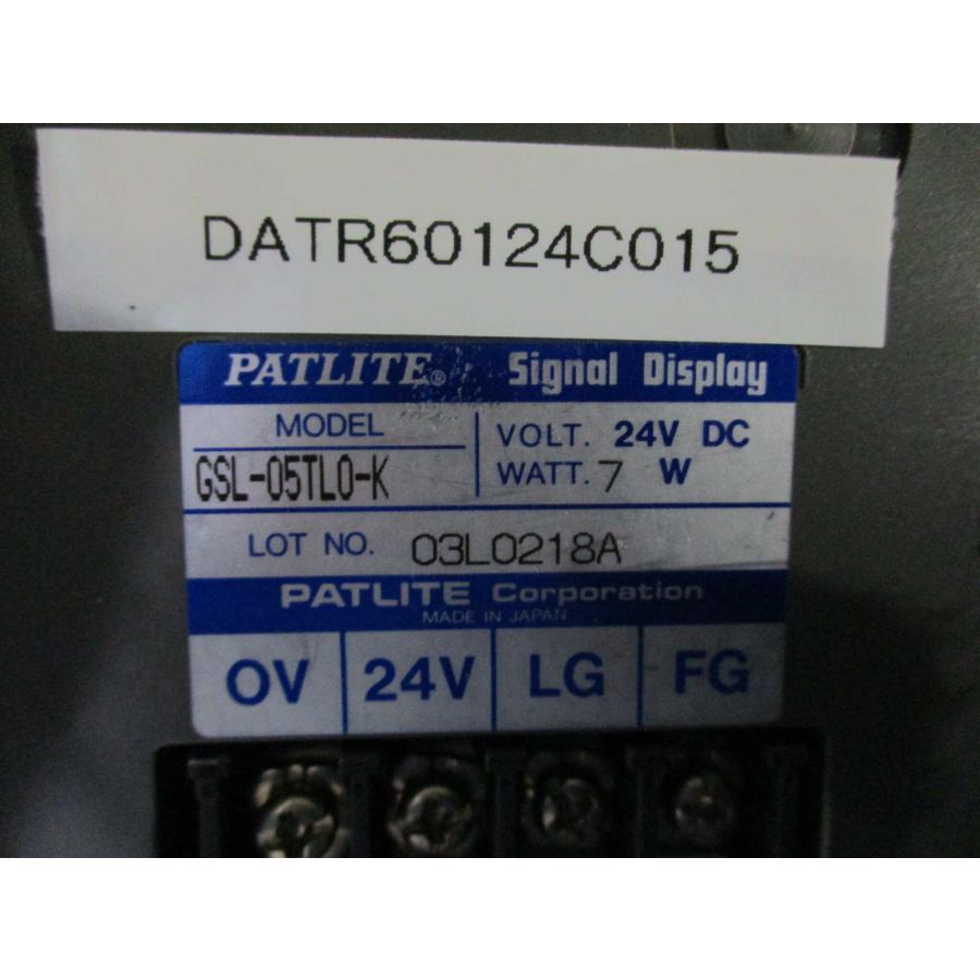 中古 PATLITE SIGNAL DISPLAY GSL-05TL0-K 通電OK (DATR60124C015 ...