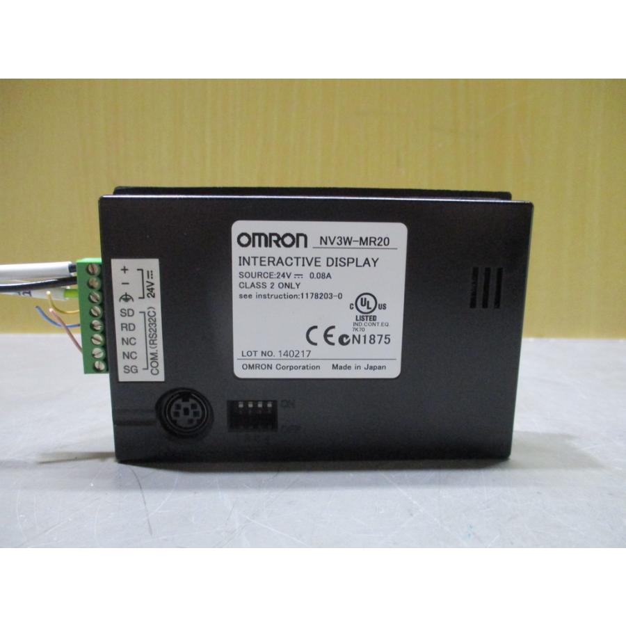 中古 OMRON NV3W-MR20 プログラマブルターミナル 通電OK (DAUR70405C048) : growdetrading Yahoo!ショップ - 通販 - Yahoo!ショッピング