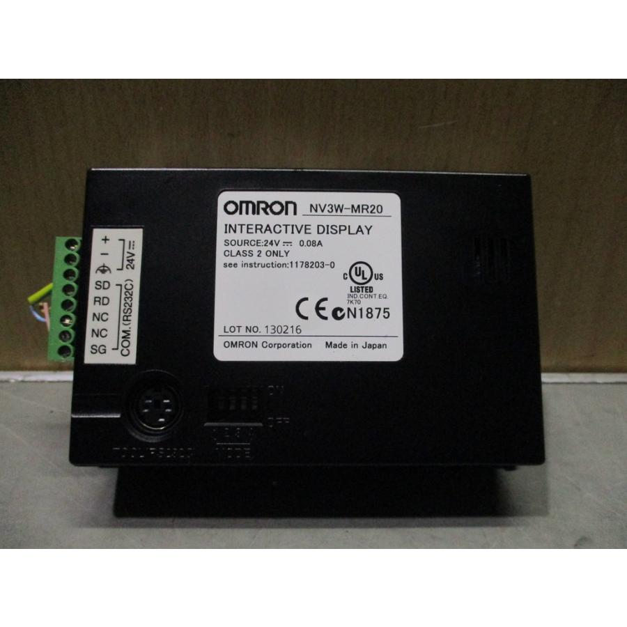 中古 OMRON NV3W-MR20 プログラマブルターミナル 通電OK (DAUR70405C051) : growdetrading Yahoo!ショップ - 通販 - Yahoo!ショッピング