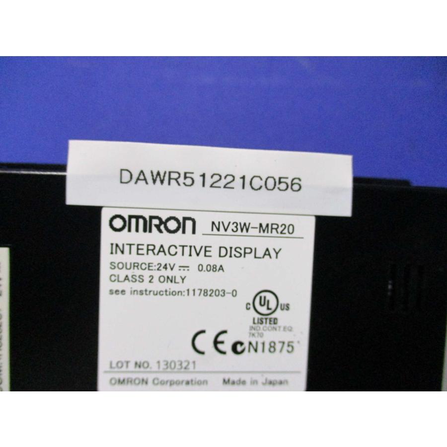 中古 OMRON プログラマブルターミナル NV3W-MR20＜通電OK＞ (DAWR51221C056) : growdetrading Yahoo!ショップ - 通販 - Yahoo!ショッピング