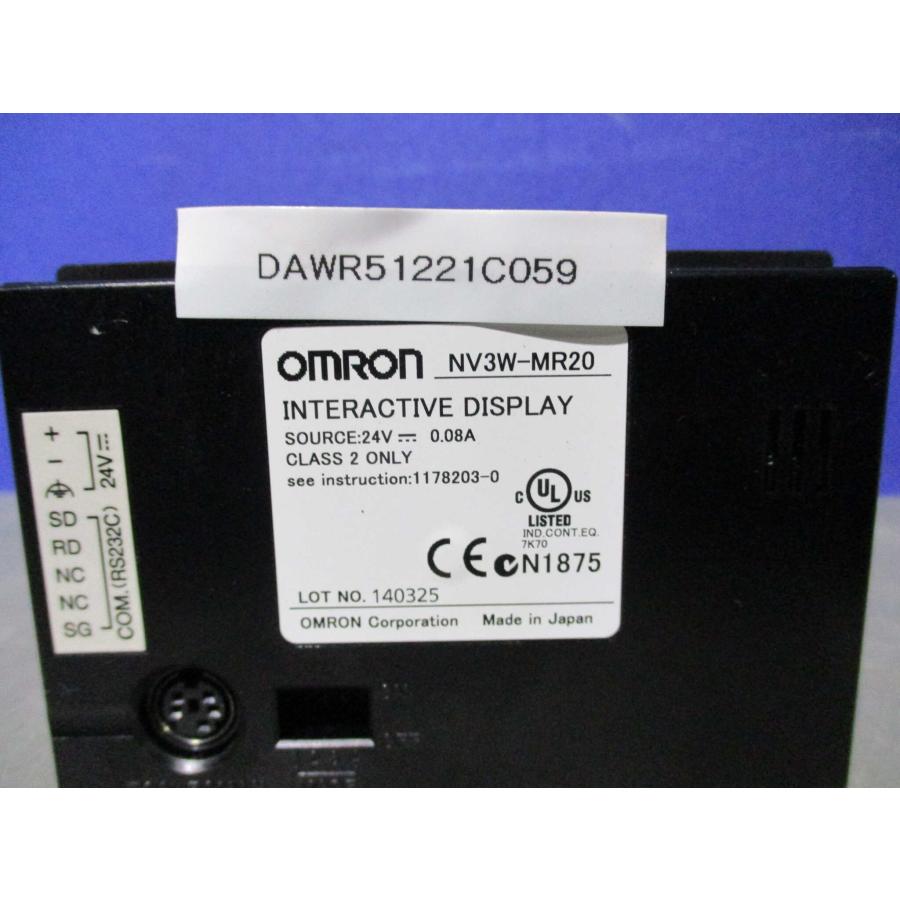中古 OMRON プログラマブルターミナル NV3W-MR20＜通電OK＞ (DAWR51221C059) : growdetrading Yahoo!ショップ - 通販 - Yahoo!ショッピング