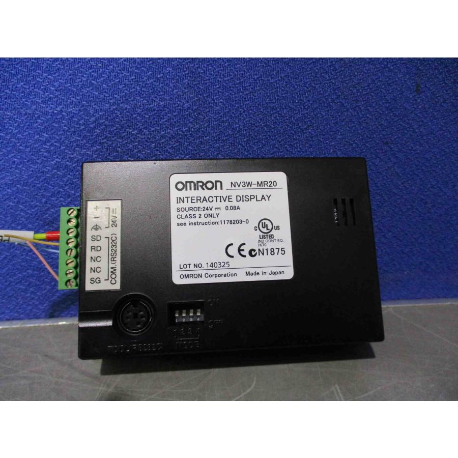 中古 OMRON プログラマブルターミナル NV3W-MR20 通電OK (DAWR51222C061) : dawr51222c061 : growdetrading Yahoo!ショップ ...