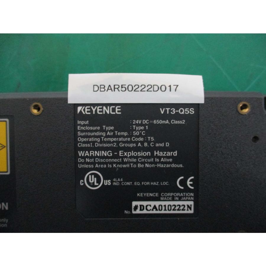 中古 KEYENCE TOUCH PANEL DISPLAY VT3-Q5S 通電OK(DBAR50222D017) : growdetrading Yahoo!ショップ - 通販 ...