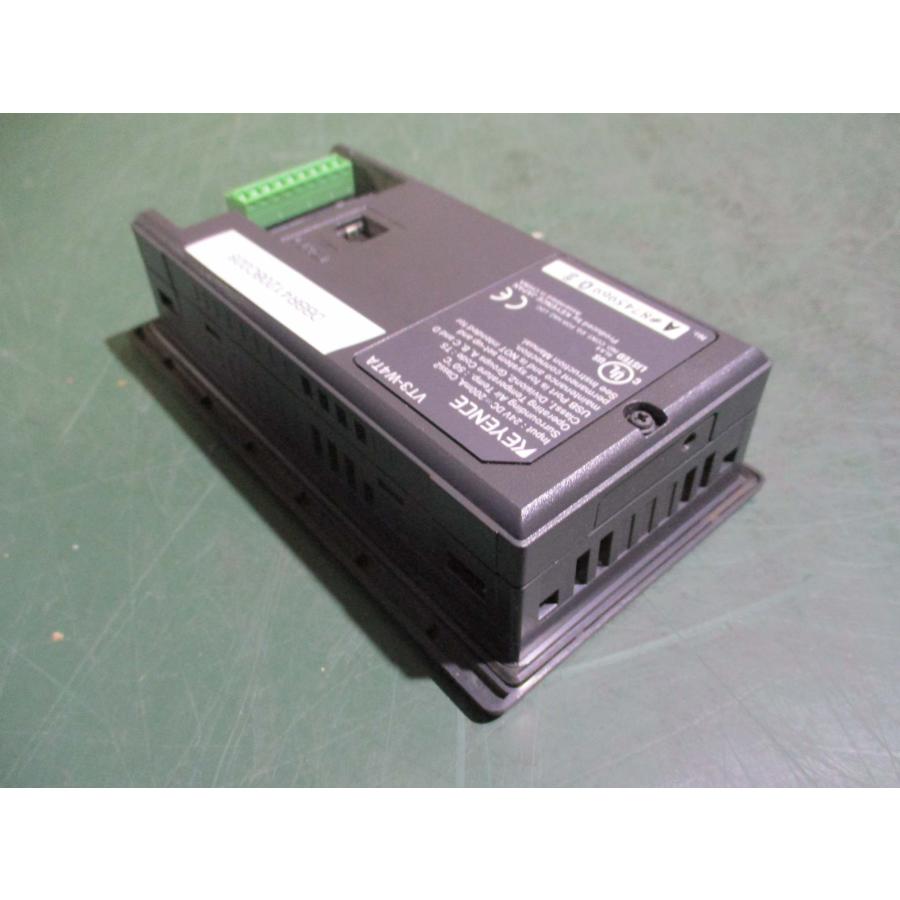 中古 KEYENCE VT3-W4TA 4型 TFTカラーRS-422/485 タイプ タッチパネル 通電OK(DBBR41208C028 ...