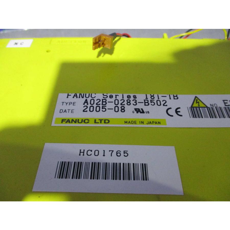 中古 FANUC LTD MDI UNIT A02B-0281-C120#TBR A02B-0283-B502 (DBER60418C043) : growdetrading Yahoo ...