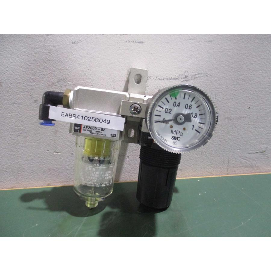中古 SMC AF2000-02/AR2000-02Gフィルター レギュレターセット(EABR41025B049) : growdetrading Yahoo!ショップ - 通販 ...