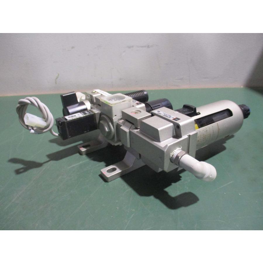 中古 SMC AF3000-02D,AR2501-02G,IS1000 空圧補助セット(EABR41025B053 ...