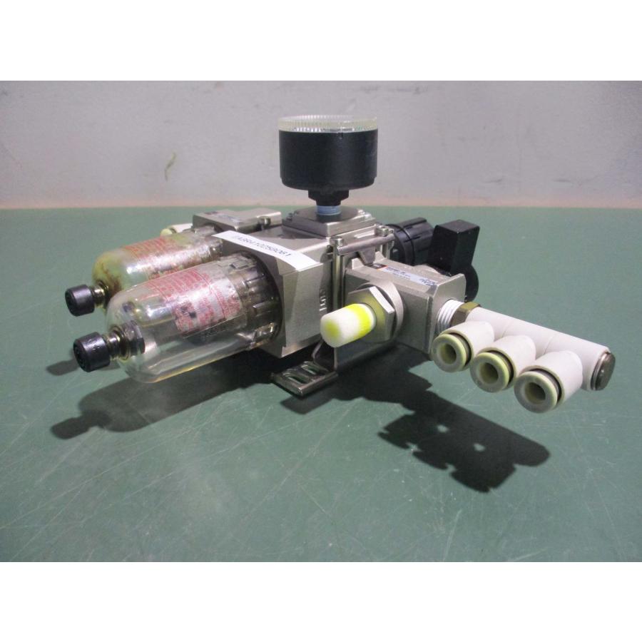 中古 SMC AFM20-02/AWD20-02G/VHS2000-02フィルター レギュレターセット(EABR41025B061) : growdetrading Yahoo!ショップ ...