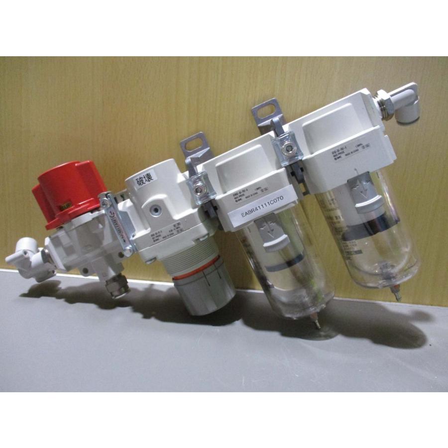 中古 SMC AF40-04-RE-A/AFM40-04-RW-A/AR40-04-R-A レギュレータセット(EABR41111C070) : growdetrading Yahoo ...