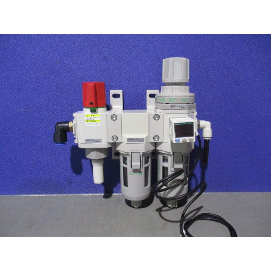 中古 CKD M3000-10-F1S/W3000-10-W-F1/V3000-10-W エアフィルター セット (EABR70909C071 ...