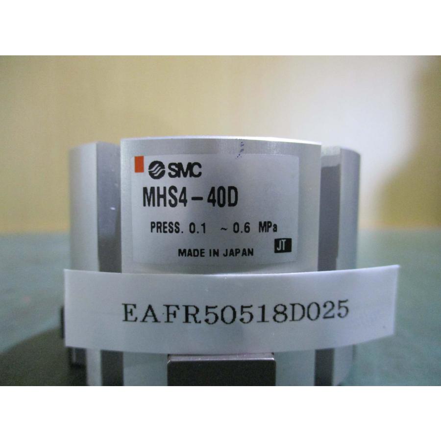 中古 SMC MHS4-40D 空気圧アクチュエータシリンダー(EAFR50518D025) :EAFR50518D025 ...
