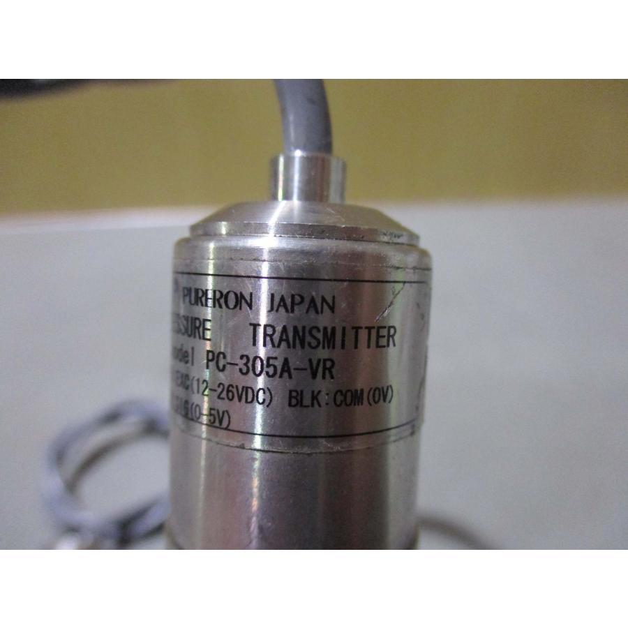 中古 PURERON PRESSURE TRANSMITTER PC-305A-VR 圧力トランスミッター 2セット ...