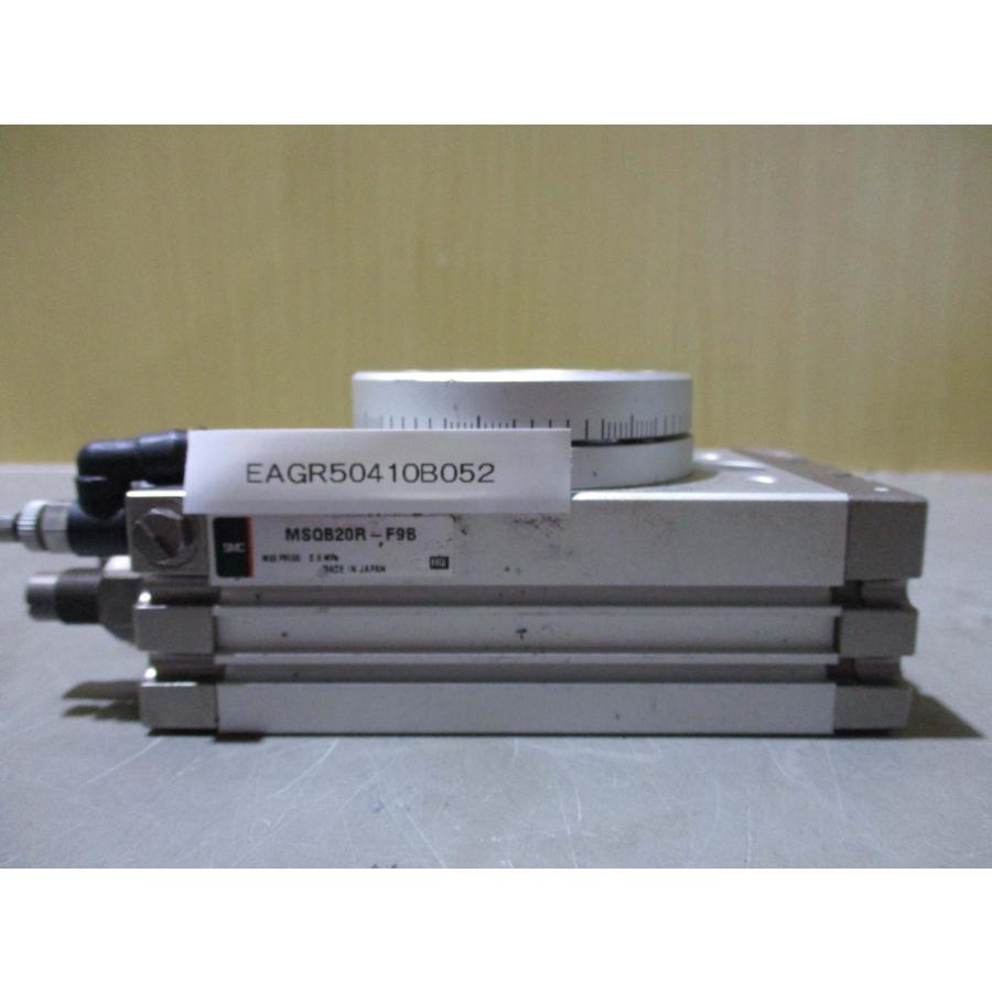中古 SMC MSQB20R-F9B ロータリテーブル ラックピニオンタイプ(EAGR50410B052) : growdetrading ...