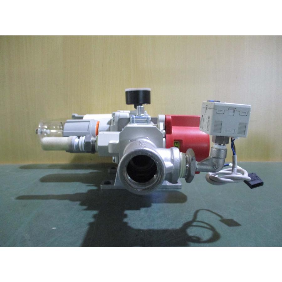 中古 SMC AR50-06G-B/ISE30A-01-N-M/AF50-06-A/VHS50-06A レギュレーターセット ...