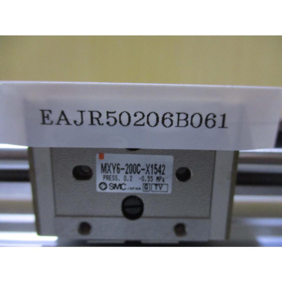 中古 SMC MXY6-200C-X1542 エアスライドテーブル MXYシリーズ(EAJR50206B061) :EAJR50206B061 ...