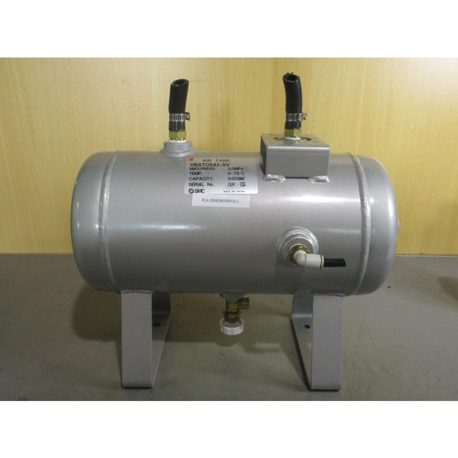 中古SMC AIR TANK VBAT05A1-SV エアタンク(EAJR60909E011) : eajr60909e011 ...