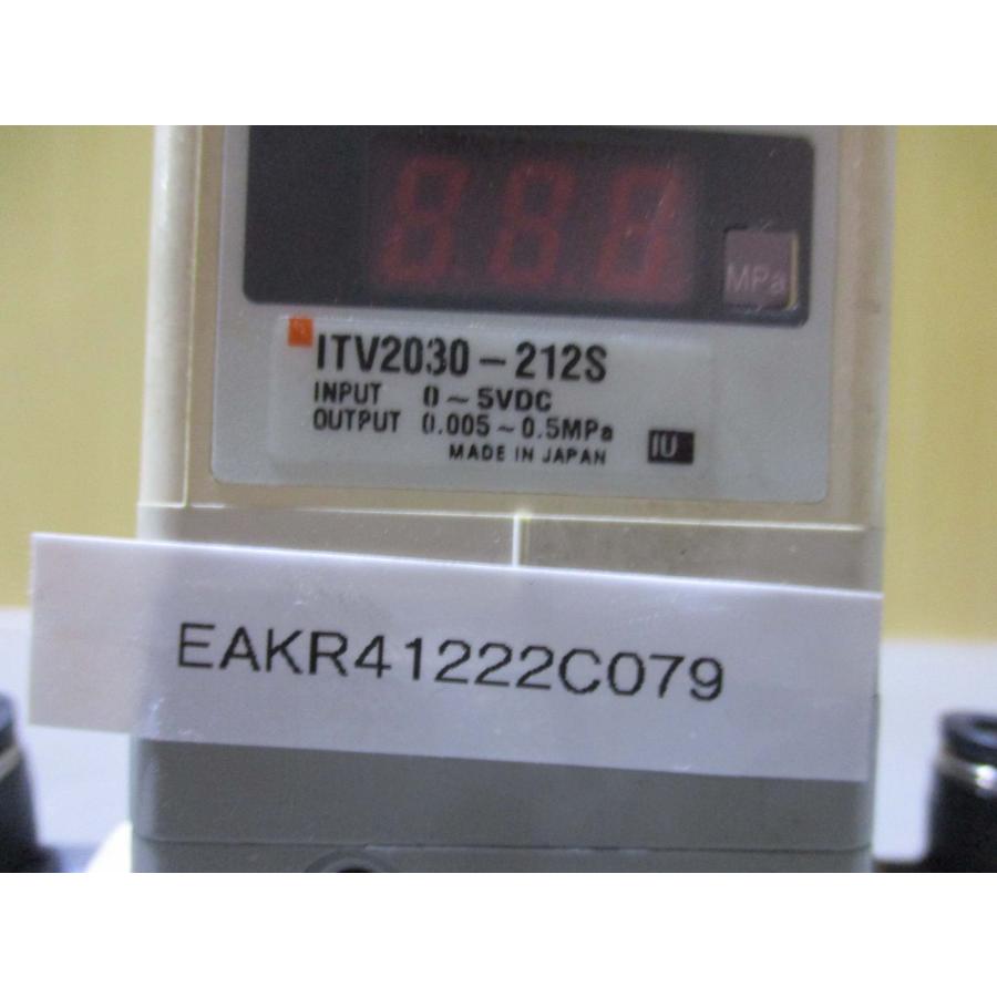 中古SMC ITV2030-212S Regulator Input 0-5VDC Output 0.005-0.5MPa(EAKR41222C079) : eakr41222c079 ...