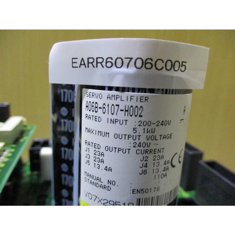 新古FANUC SERVO Driver A06B-6107-H002(EARR60706C005) : growdetrading Yahoo!ショップ - 通販 - Yahoo!ショッピング