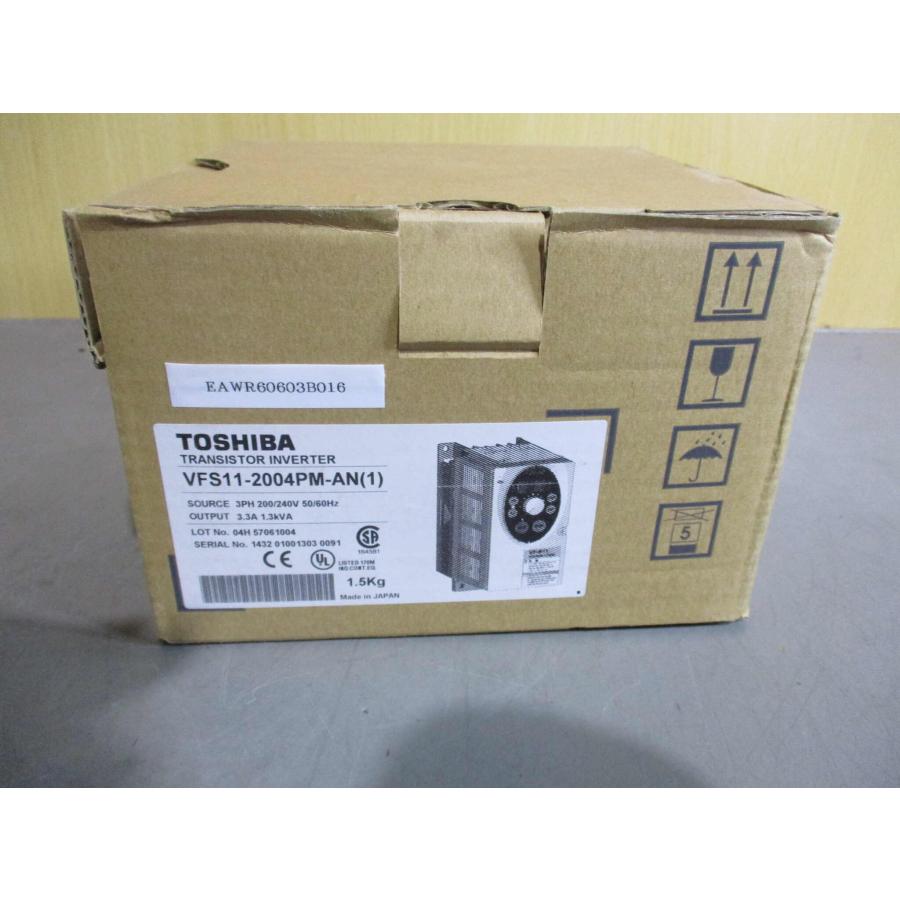 新古 TOSHIBA VFS11-2004PM-AN(1) 0.4KW-1.3KVA-0.5HP (EAWR60603B016) : growdetrading Yahoo!ショップ - 通販 ...