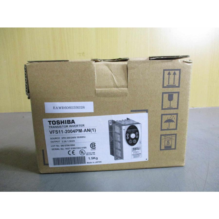 新古 TOSHIBA VFS11-2004PM-AN(1) 0.4KW-1.3KVA-0.5HP (EAWR60603B028) : growdetrading Yahoo!ショップ - 通販 ...