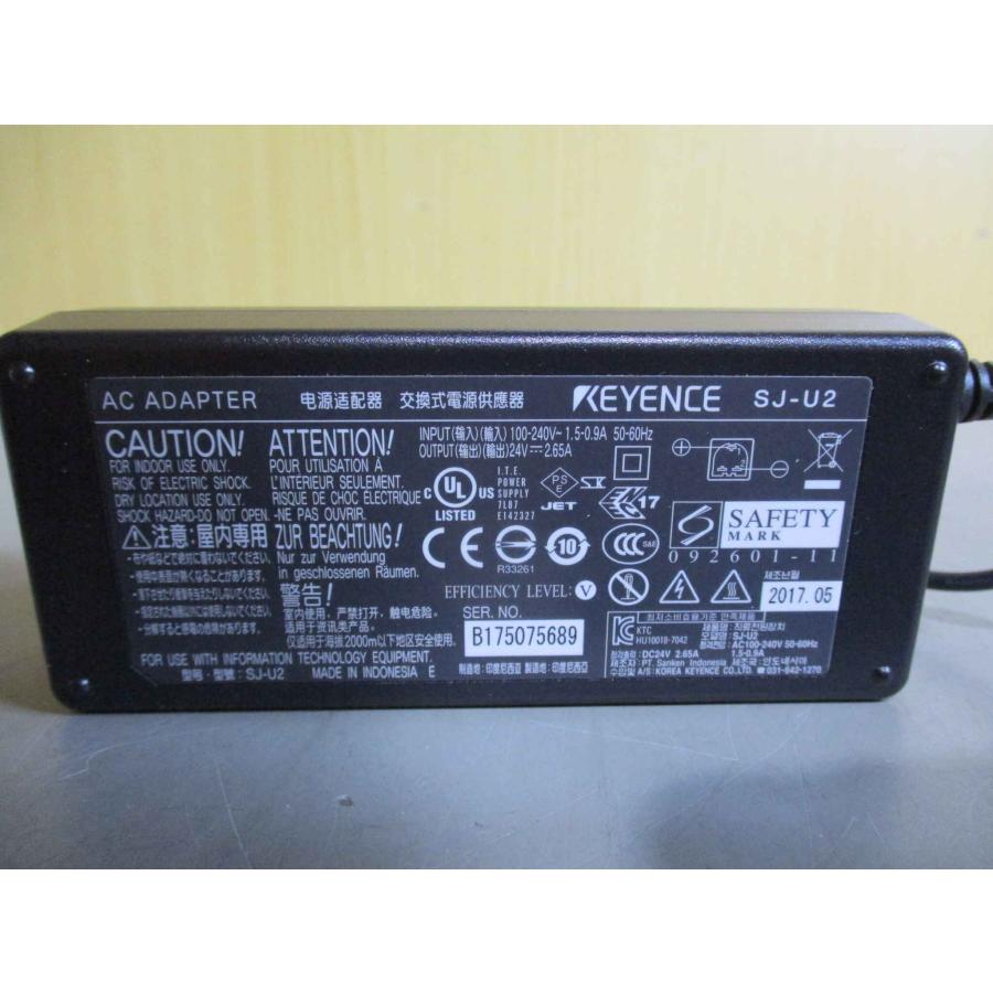 新古 KEYENCE キーエンス ACアダプタ SJ-U2(EAWR60603C046) : growdetrading Yahoo!ショップ - 通販 - Yahoo!ショッピング