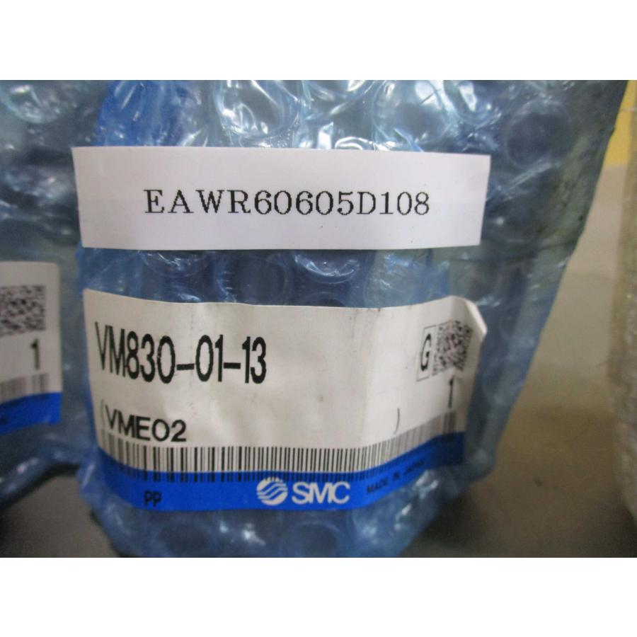 新古 SMC VM830-01-13 3ポートメカニカルバルブ ローラ調整レバー 接続口径RC1/8 3個(EAWR60605D108 ...