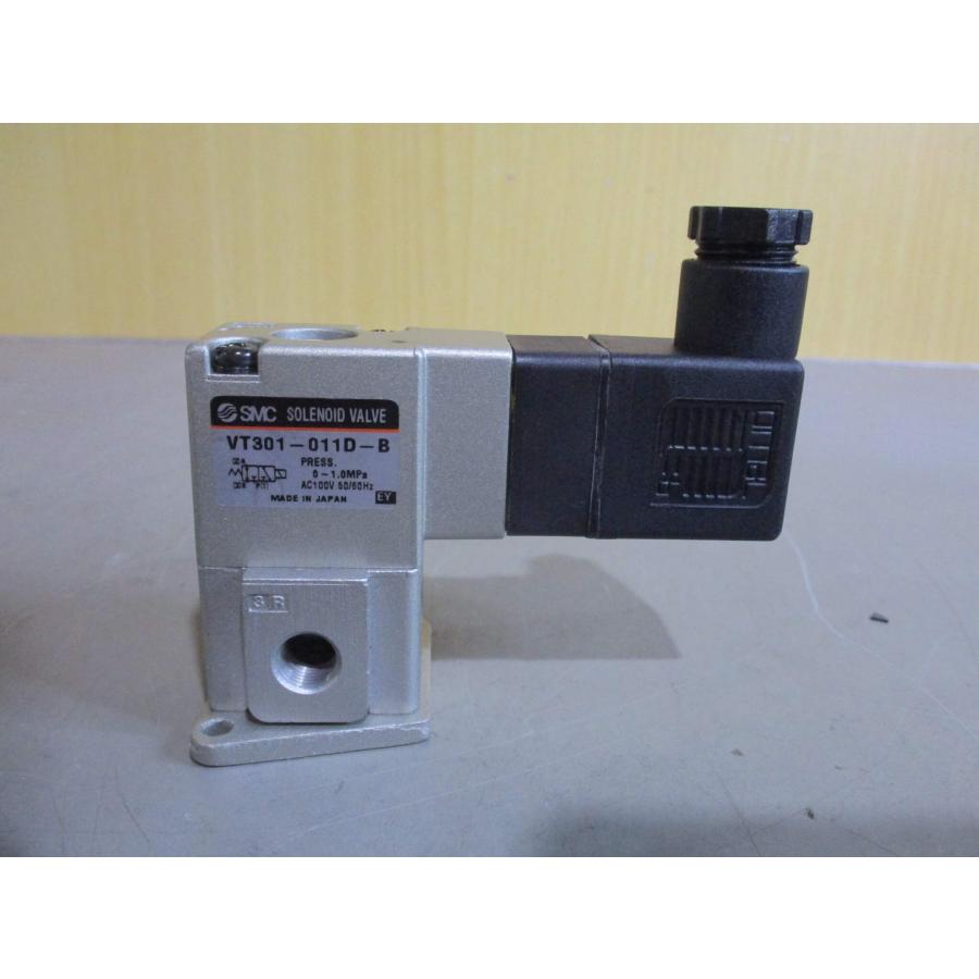 新古SMC VT301-011D-B valve sol ac100v, VT3/VO3 SOL VALVE 3-PORT 2SET(EAWR60606D143 ...