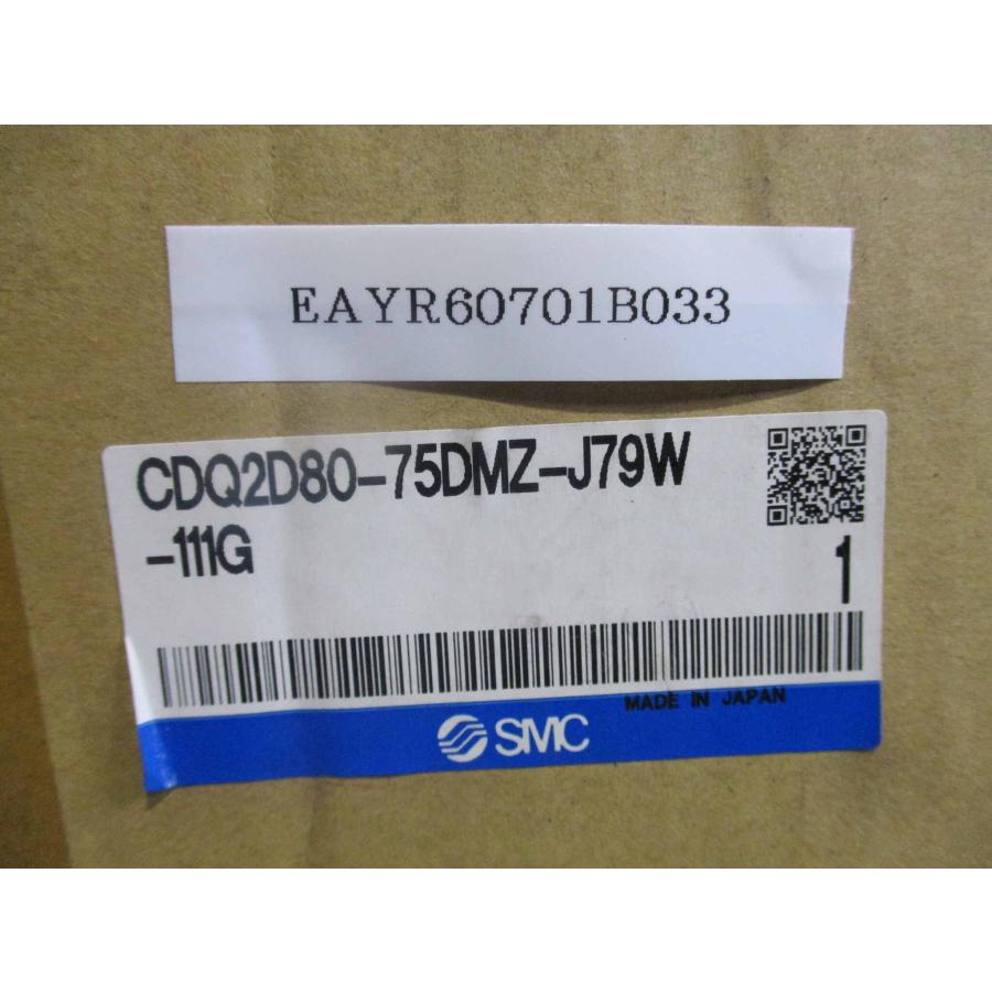 新古 SMC CQ-D080 clevis / CDQ2D80-750MZ-J79W-111G 薄形シリンダ(EAYR60701B033 ...