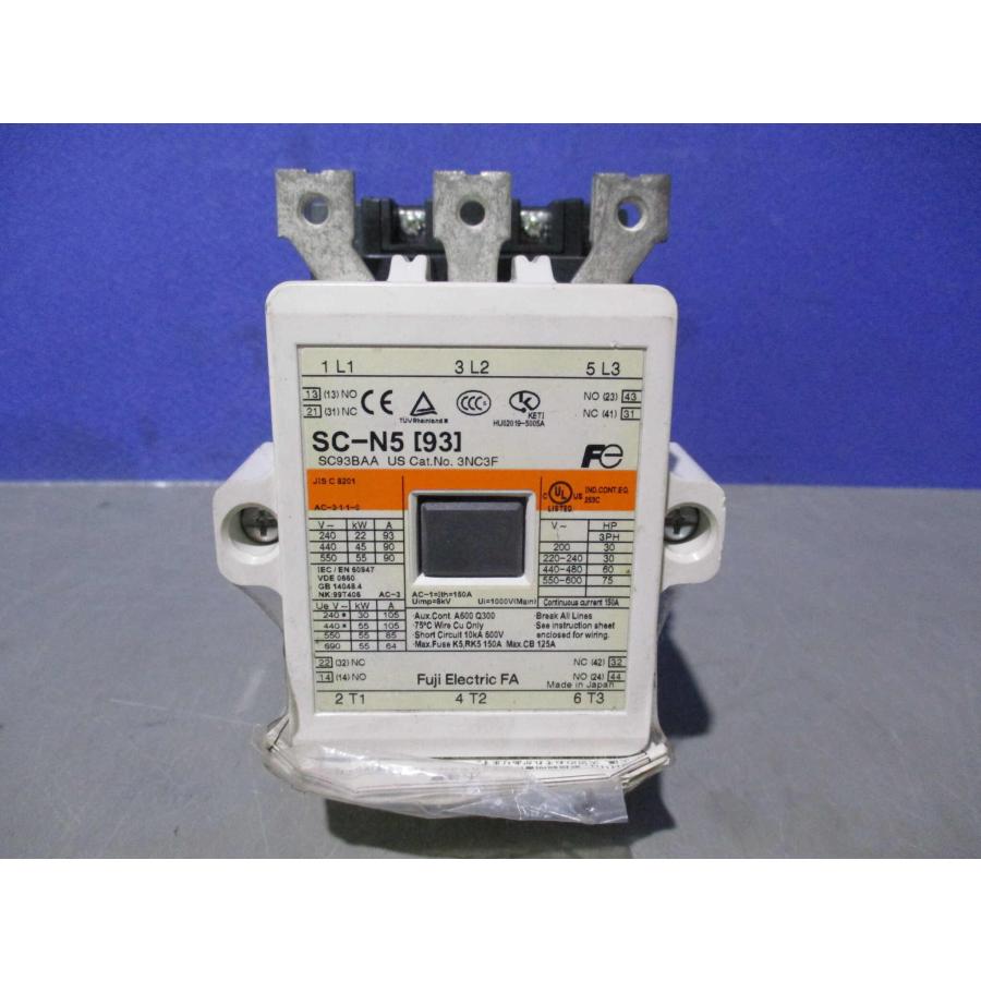 新古 FUJI Electric SC-N5 標準形 電磁接触器 (EAYR61022C090) : growdetrading Yahoo!ショップ - 通販 - Yahoo!ショッピング