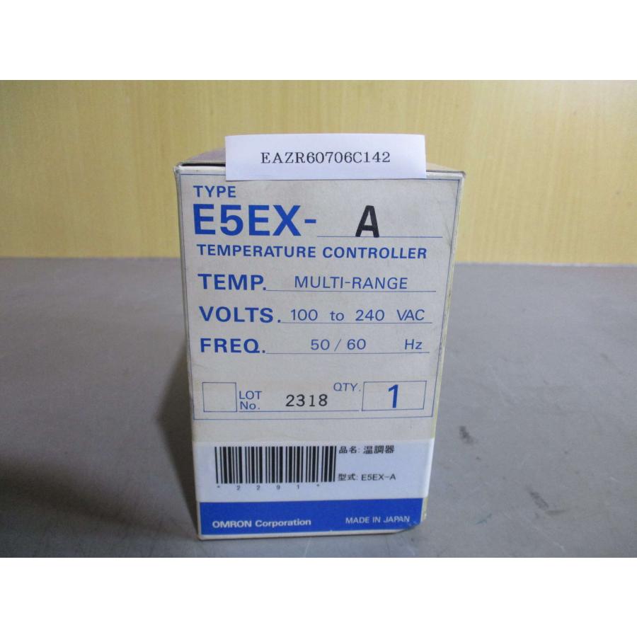 新古OMRON TEMPERATURE CONTROLLER E5EX-A 温度調節器(EAZR60706C142) : growdetrading Yahoo!ショップ - 通販 ...