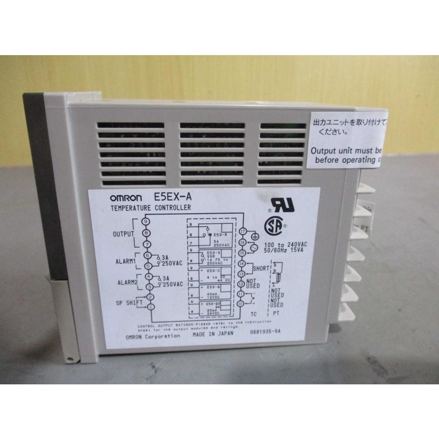 新古OMRON TEMPERATURE CONTROLLER E5EX-A 温度調節器(EAZR60706C142) : growdetrading Yahoo!ショップ - 通販 ...