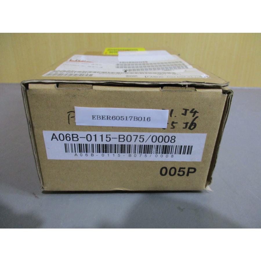 新品 FANUC A06B-0115-B075#0008 サーボモーター 箱入り(EBER60517B016) : growdetrading Yahoo!ショップ - 通販 - Yahoo ...