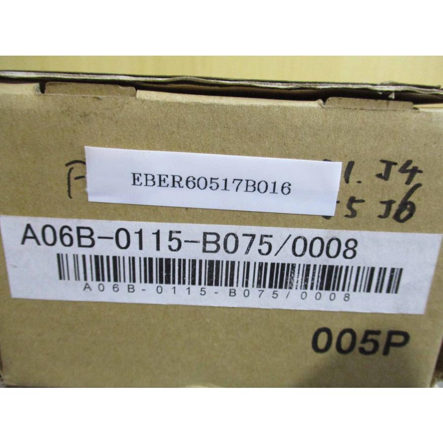 新品 FANUC A06B-0115-B075#0008 サーボモーター 箱入り(EBER60517B016) : growdetrading Yahoo!ショップ - 通販 - Yahoo ...