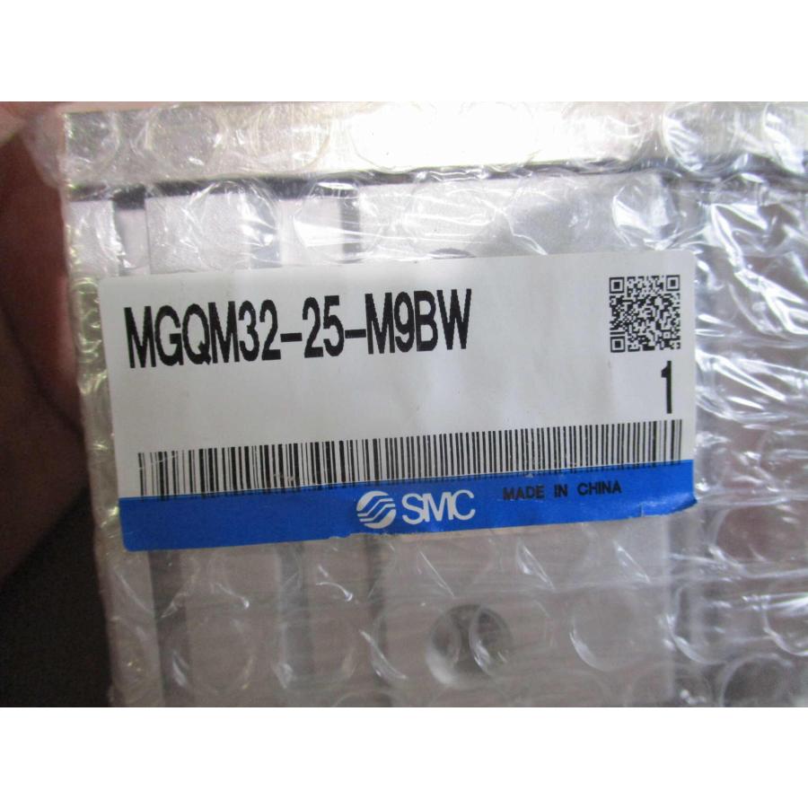 新古 SMC MGQM32-25-M9BW ガイド付薄形シリンダ MGQシリーズ (EBER60528B105 ...