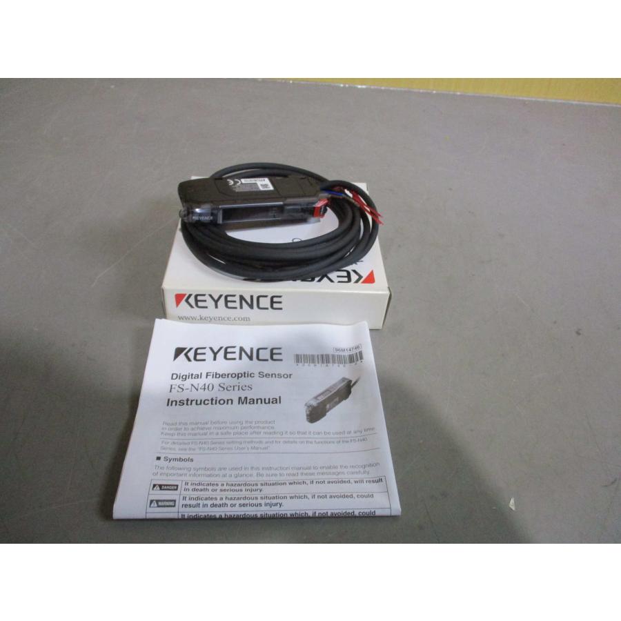 新古 KEYENCE FS-N41N ファイバーセンサーアンプ 2個 (EBJR60501C003) : growdetrading ...