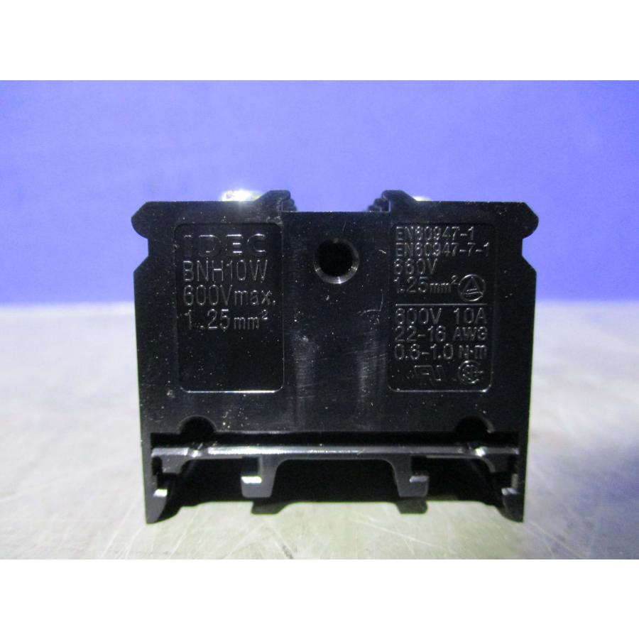新古 IDEC PANBLOCK TERMINALS BNH10WPN50 ーミナルブロックアクセサリ エンドプレート 50個 ...