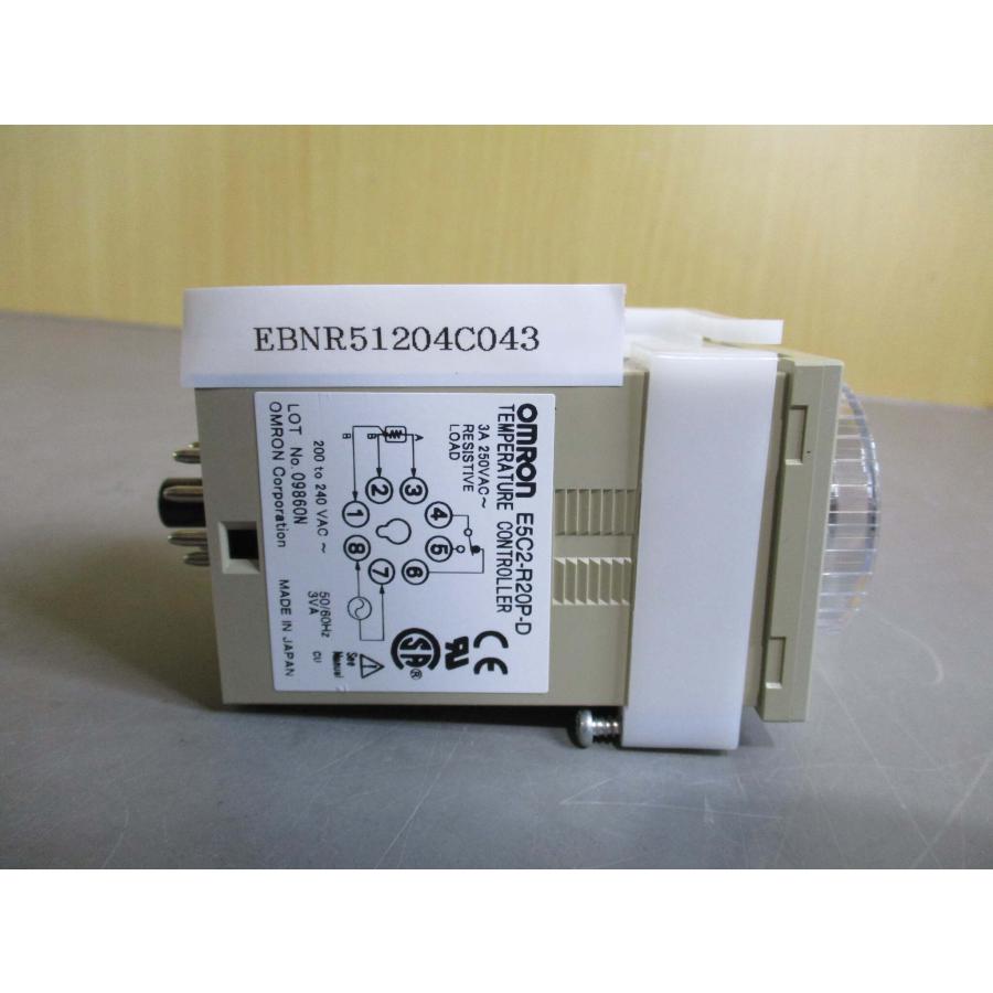 中古 Omron E5C2-R20P-D Temperature Controller 250VAC 3A (EBNR51204C043 ...